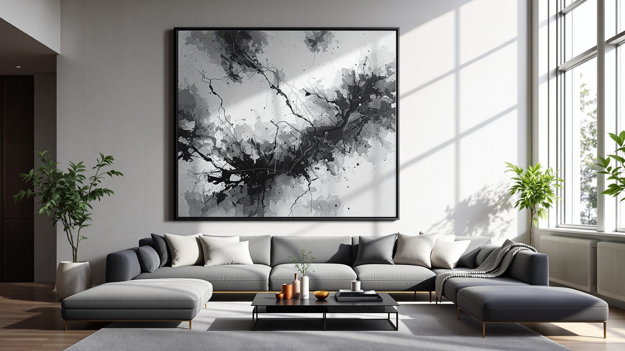 Floating Frames for Large Wall Art: Tips & Inspiration - Canvas Street